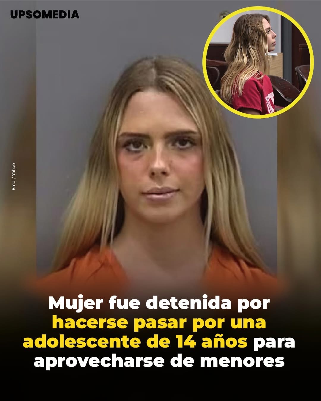 Una mujer estadounidense arrestada a sus 23 años en 2023 por cometer ...